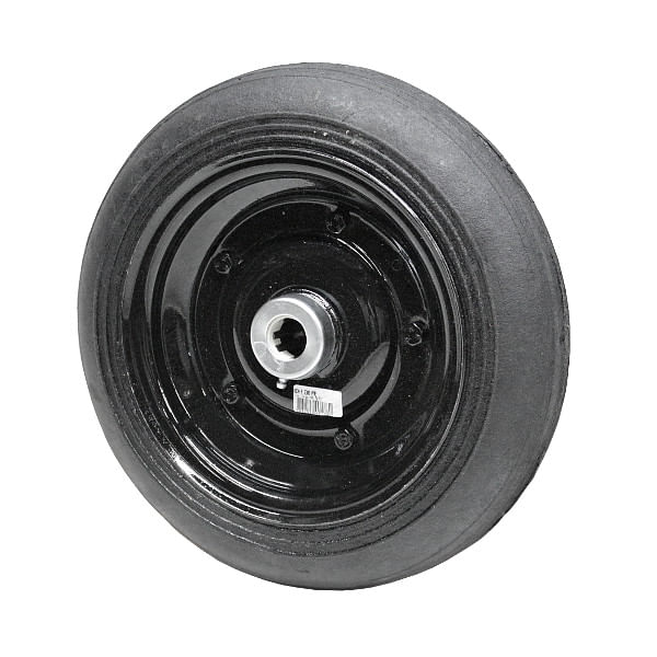 RODA MACIÇA C/ARO MET. 13" X 77MM ROLETE 1" - R3308PMR