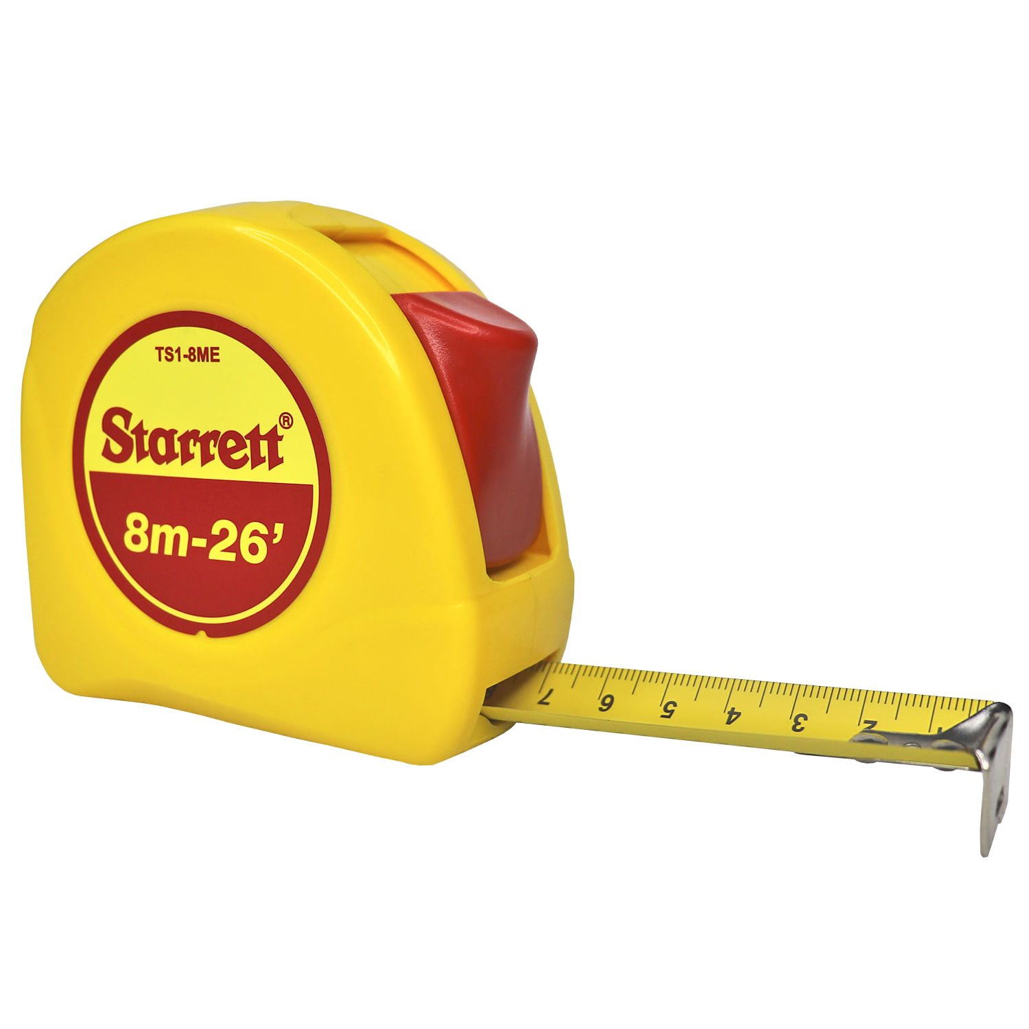 TRENA 8 METROS AMARELA TS - MM/POL S/ BLISTER