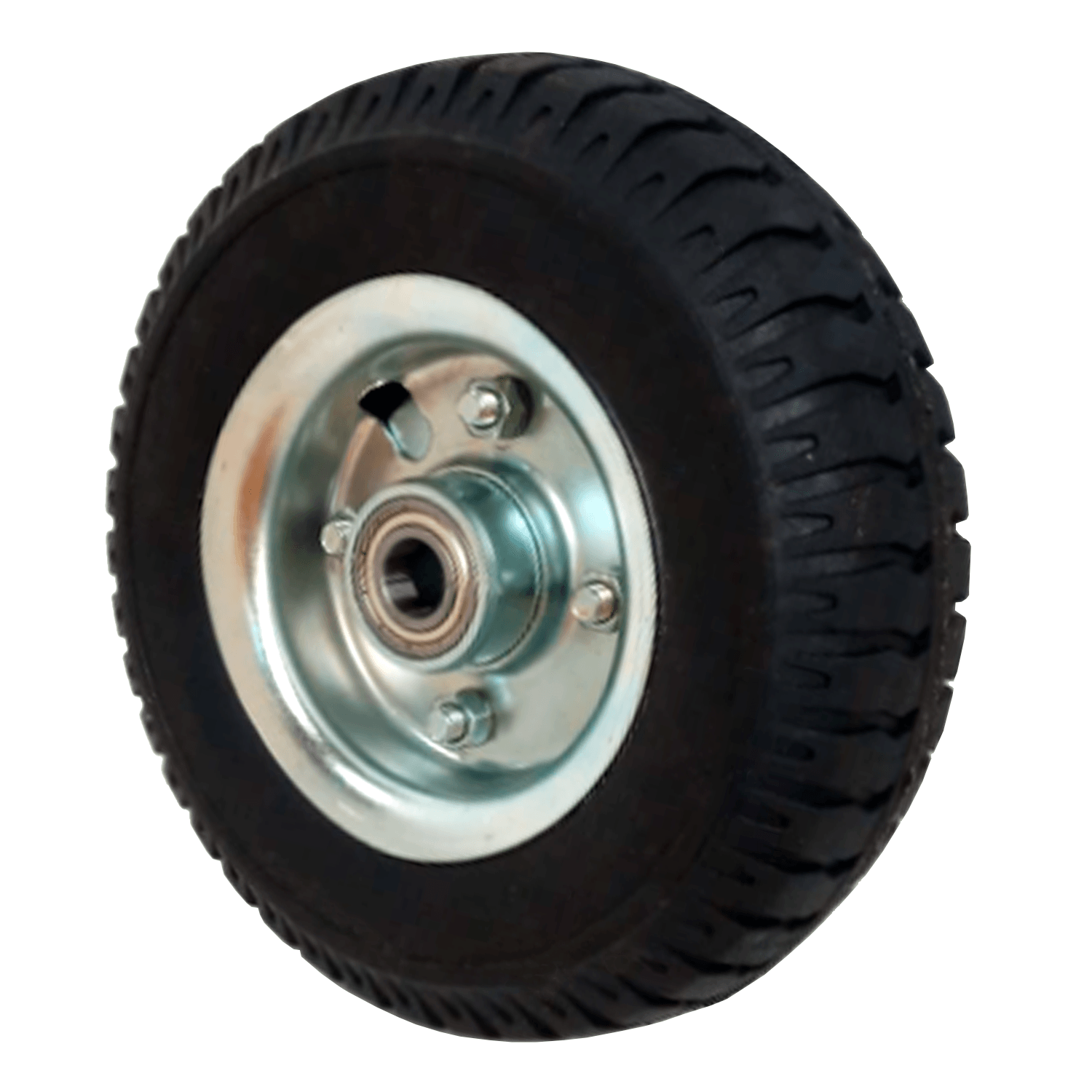 RODA MACIÇA C/ARO MET. 8" X 60MM ESFERAS 17MM - R2504PME