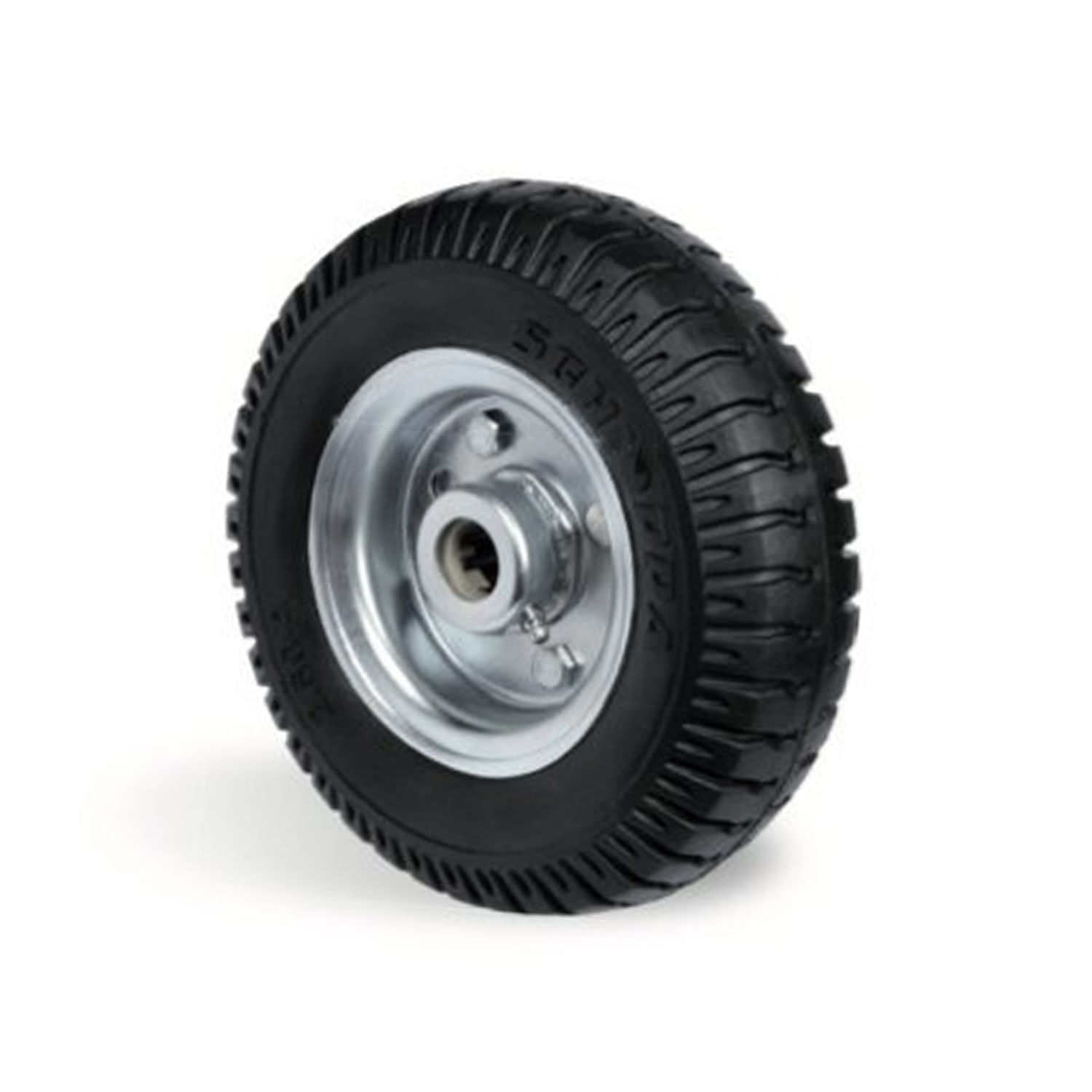 RODA MACIÇA C/ARO MET. 10" X 80MM ROLETE 7/8" - R3504PMR