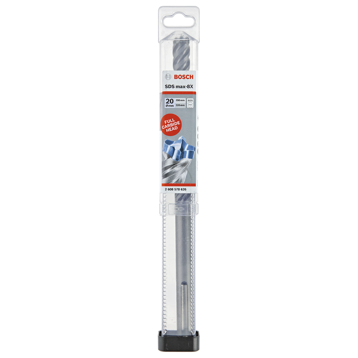 BROCA SDS/MAX 20 MM C 200 T 320 - MAX 8X (#)