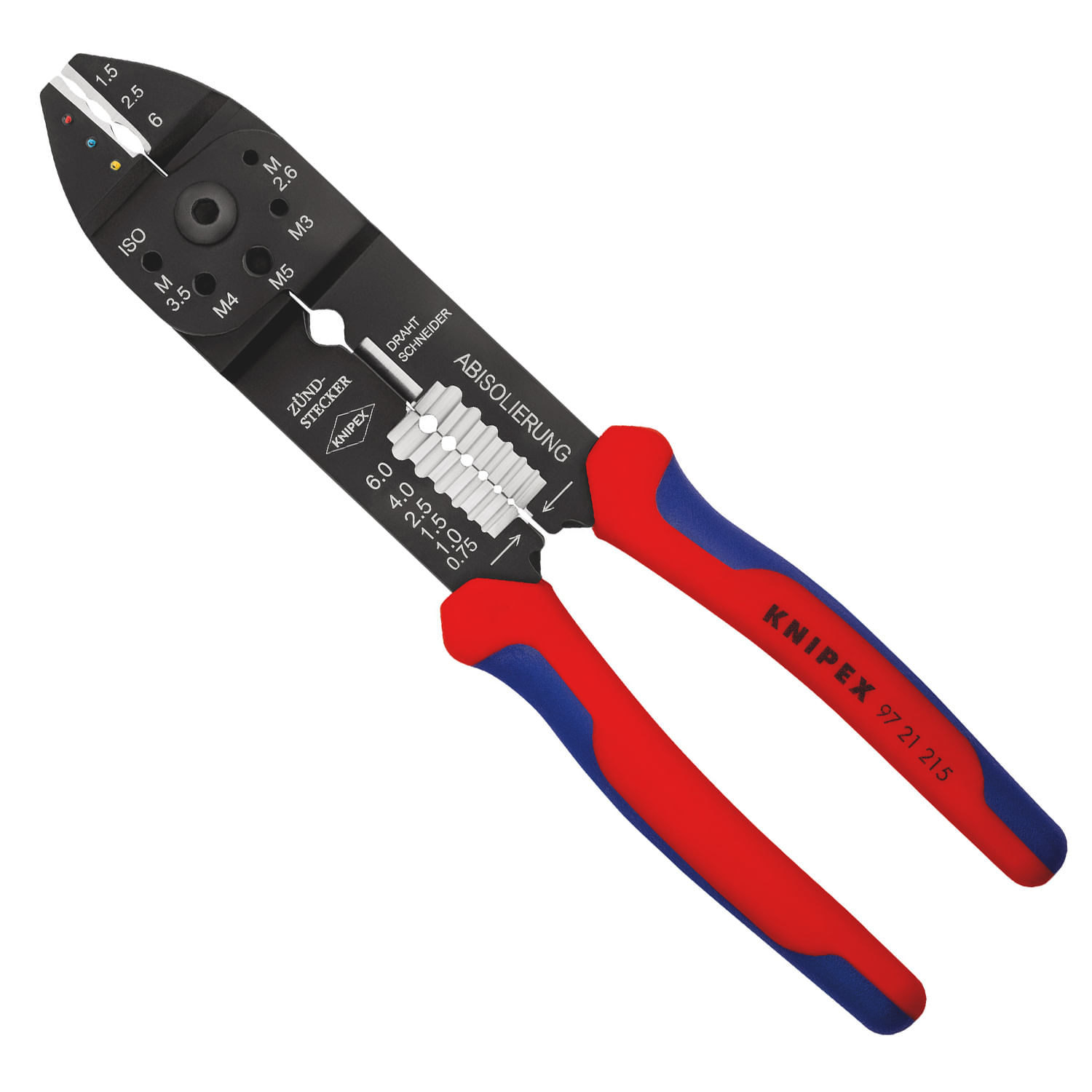 ALICATE CRIMPADOR 9" P. TERMINAIS MULTI