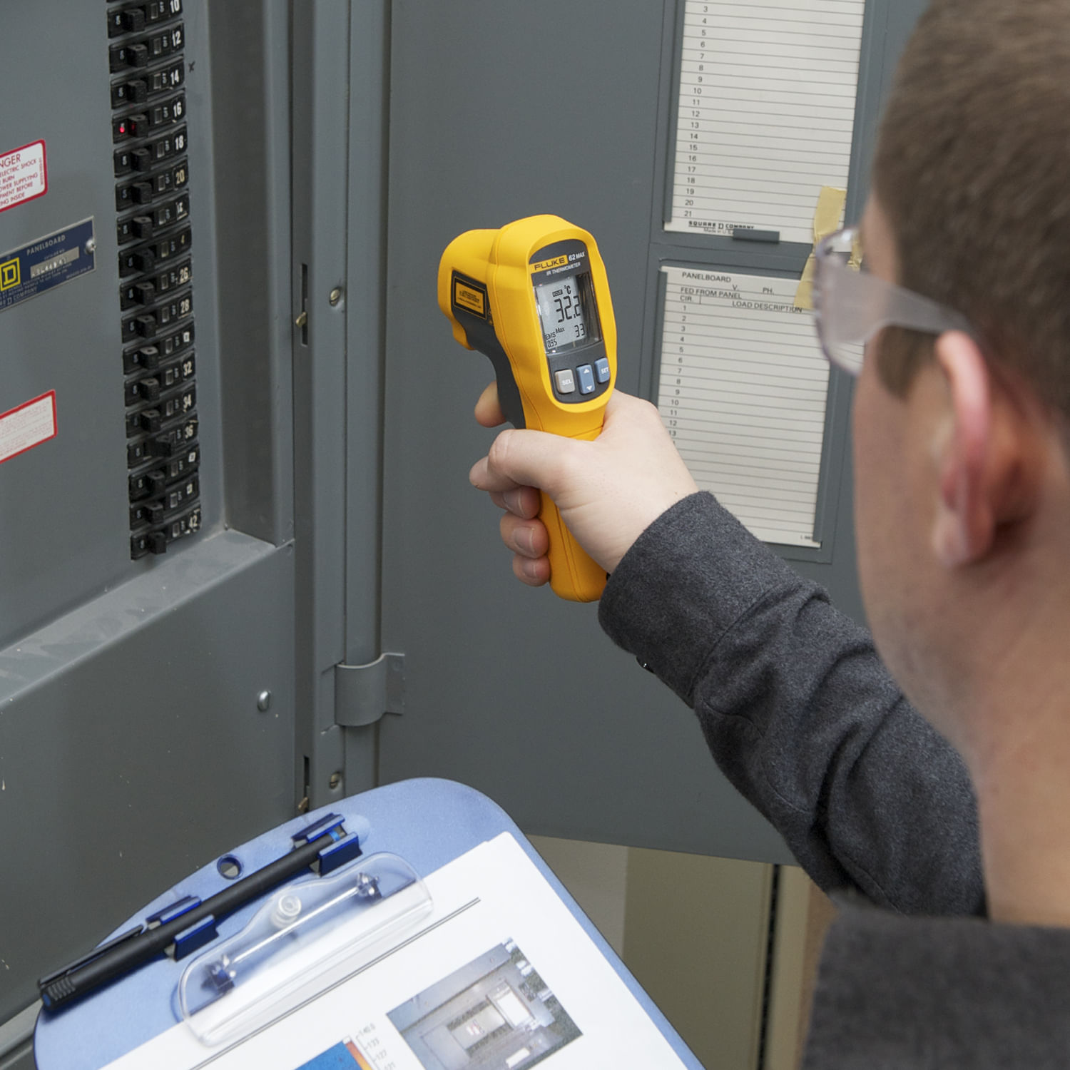 TERMÔMETRO / PIRÔMETRO DIGITAL MIRA LASER - FLUKE-62