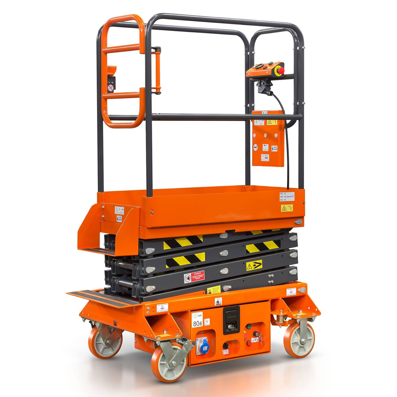 PLATAFORMA DE ELEVAÇÃO 8 MT 140KG - 220V