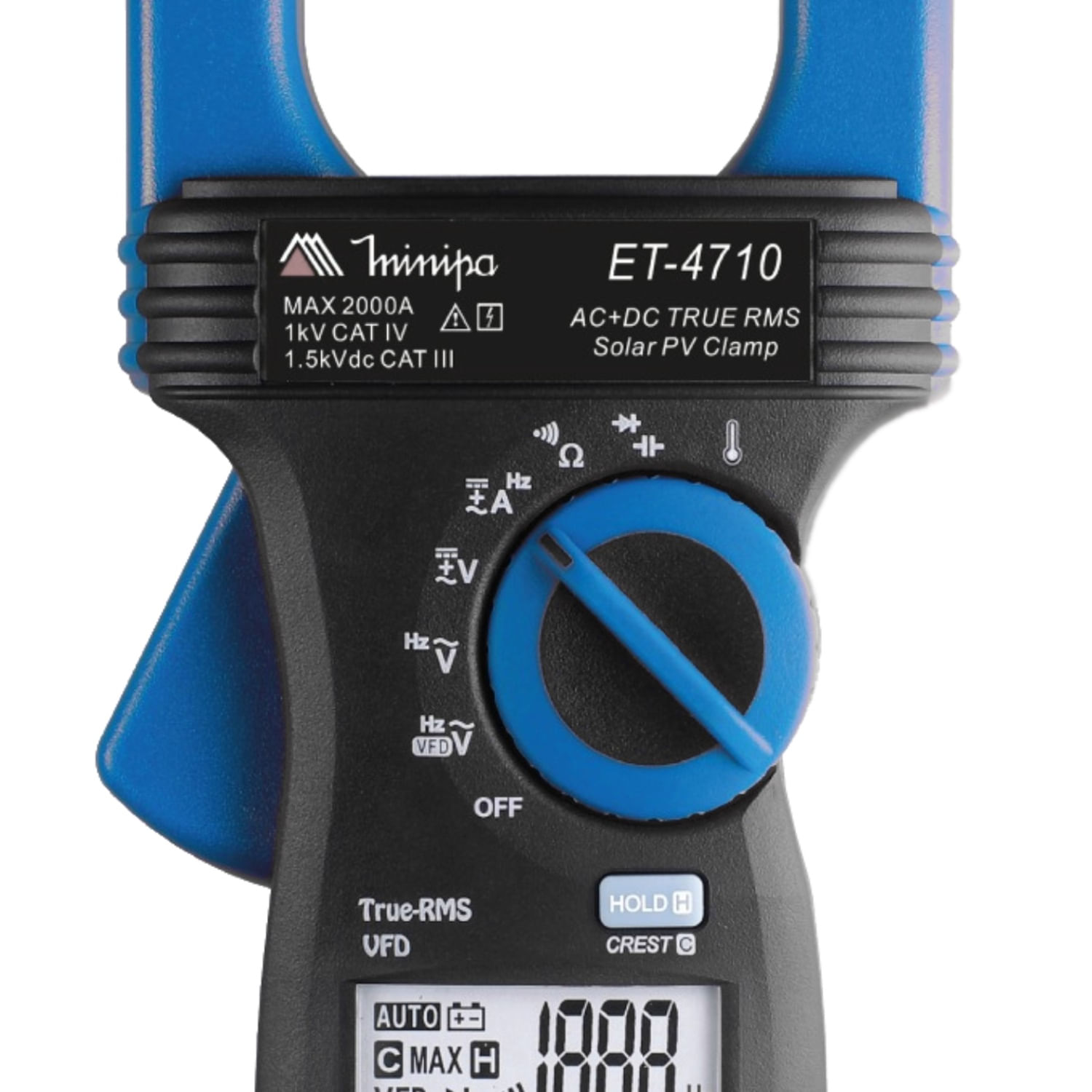 ALICATE AMPERÍMETRO ET - 4710 CAT III 15