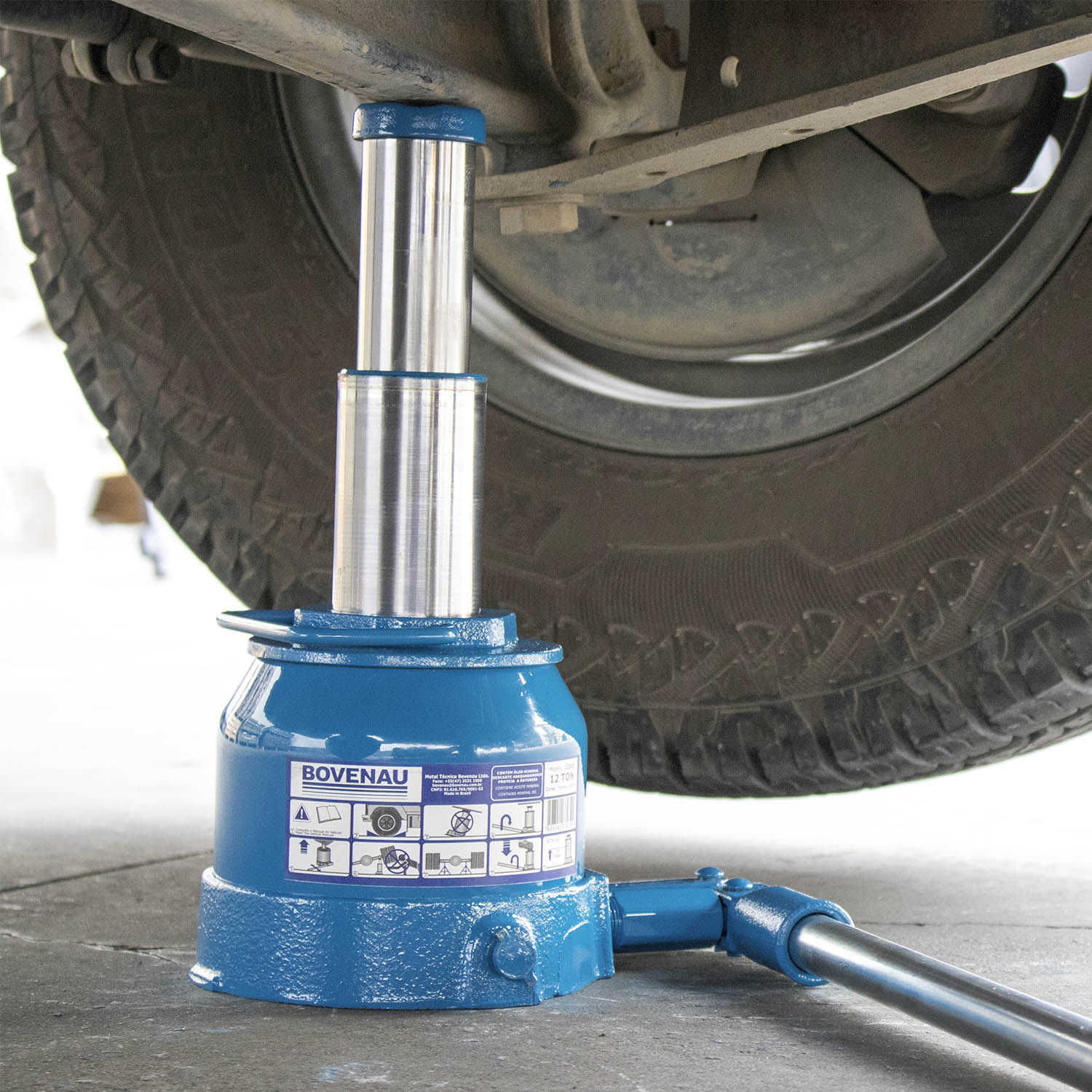 MACACO HIDRÁULICO 10 TON - MTO 10 (2 ESTÁGIOS)