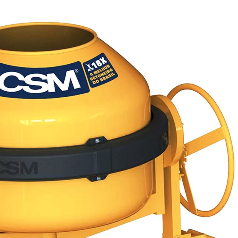 BETONEIRA 400L - C/ MOTOR MONOF. MAX PRO - CHAVE NR 12