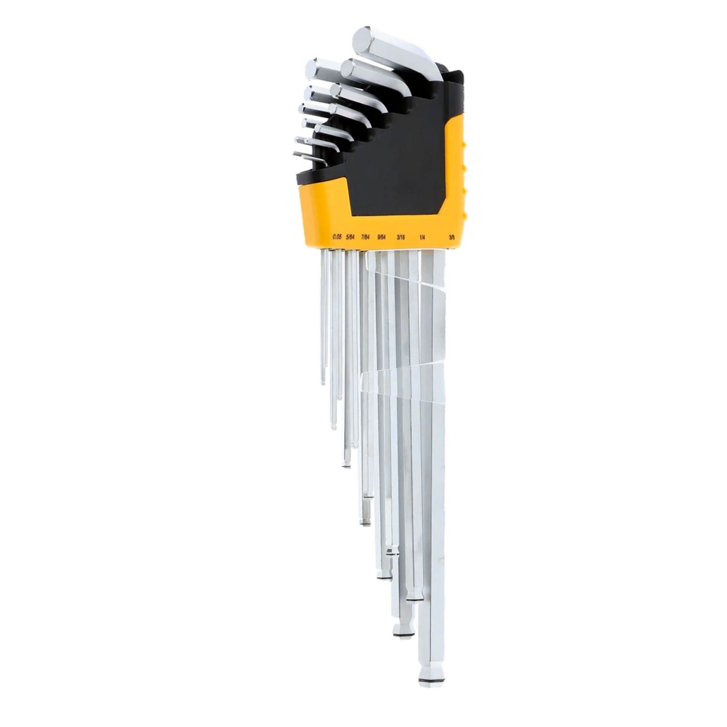 JOGO DE CHAVES ALLEN ABAULADA 1,5 A 10MM 1/16" A 3/8"- 66992