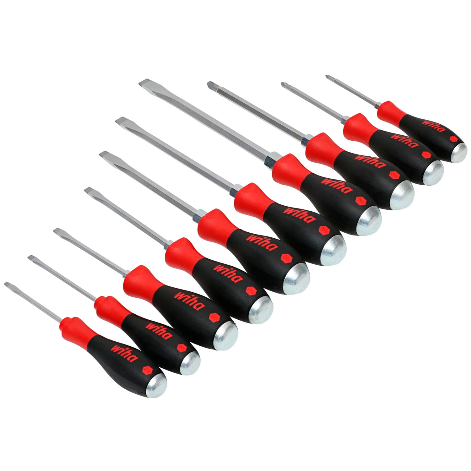 JOGO DE CHAVES FENDA / PHILLIPS 10PCS - 53180