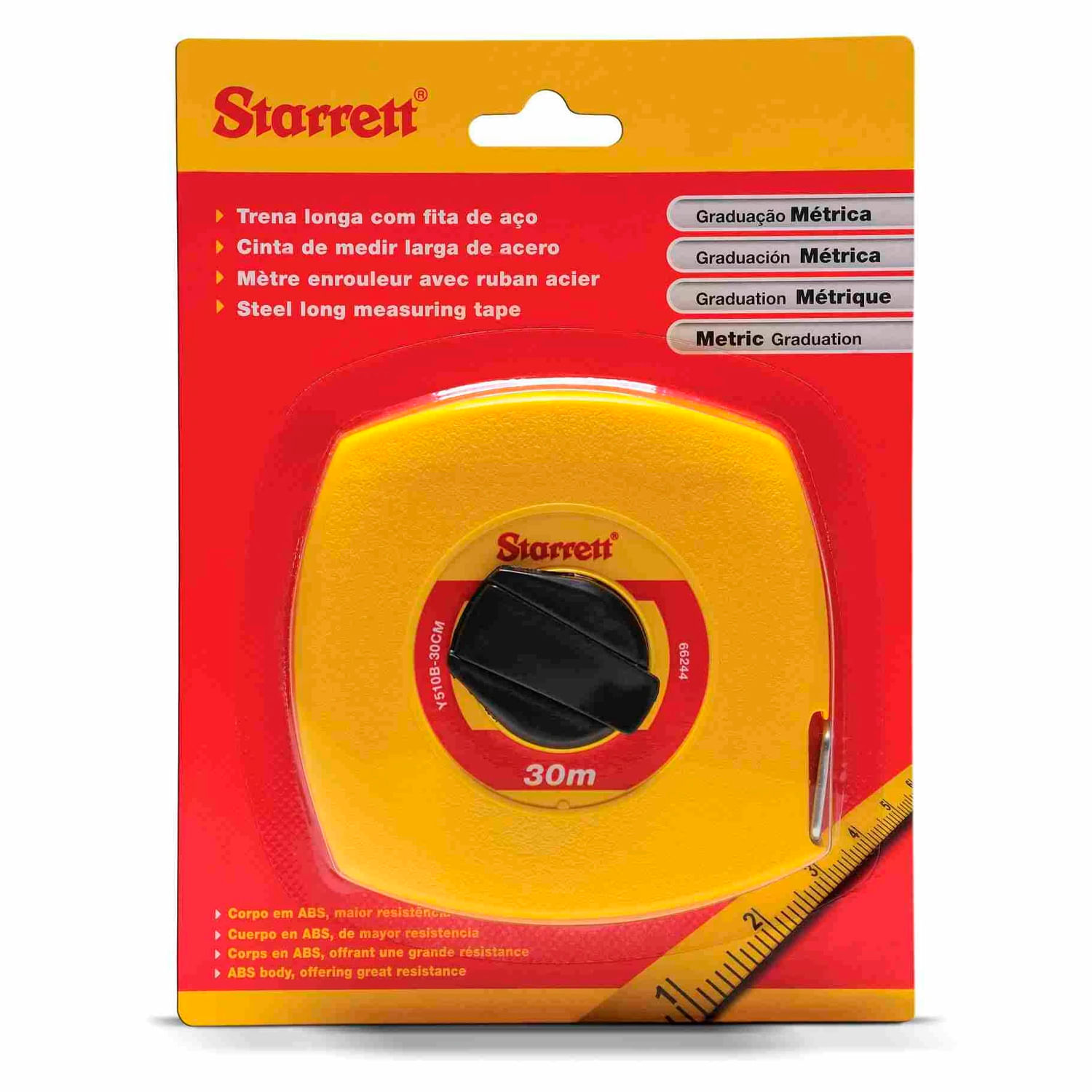 TRENA 20 METROS AMARELA DE AÇO - SÉRIE 510