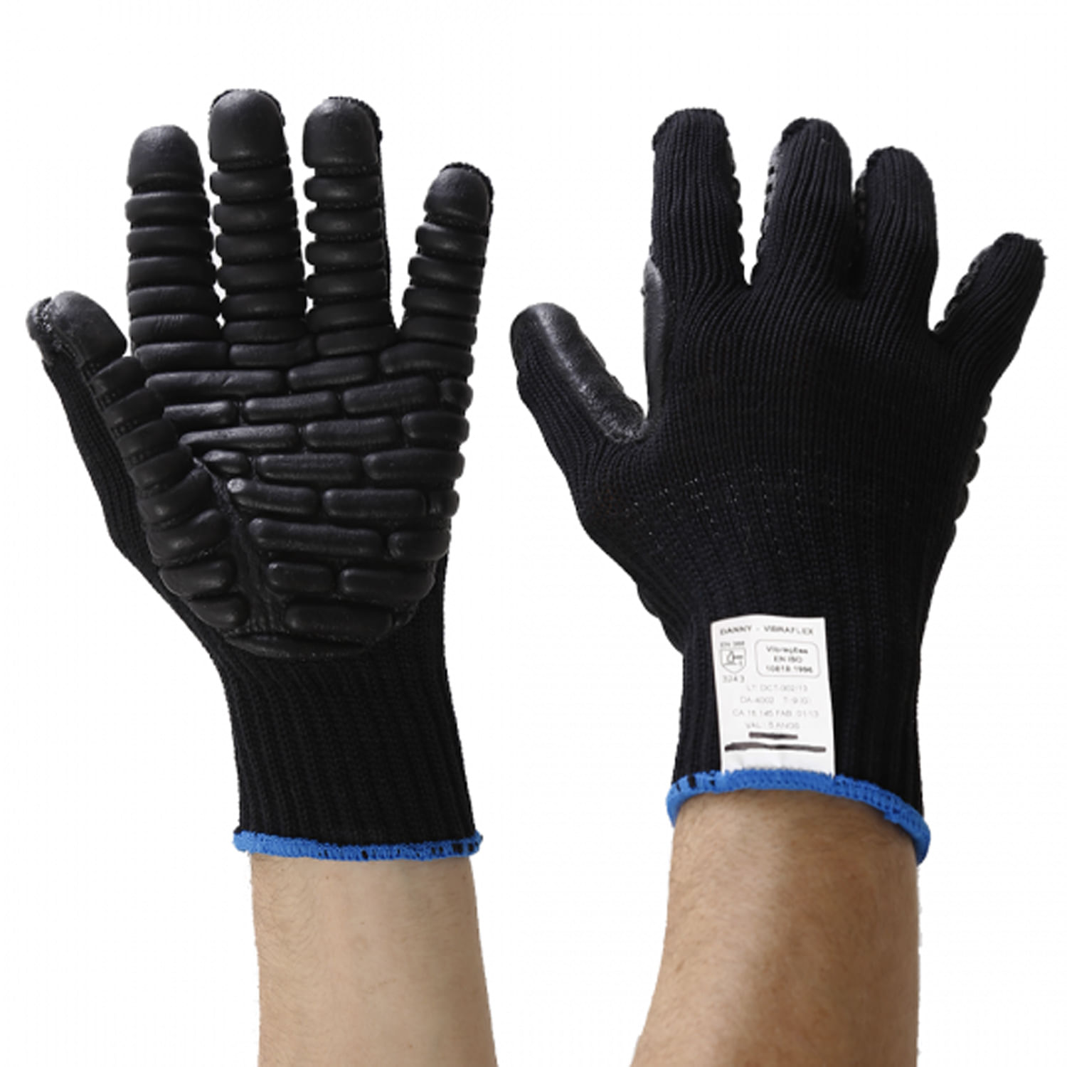 LUVA ANTIVIBRAÇÃO 8/M - VIBRAFLEX WORK CA 44549