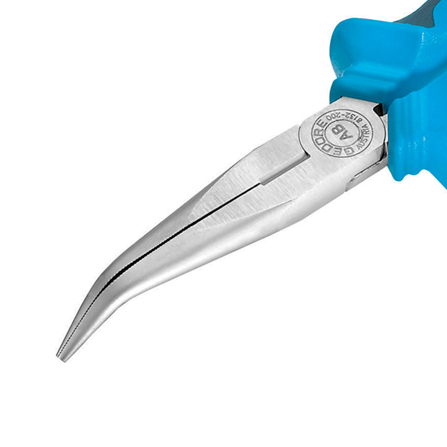 ALICATE MEIA CANA 6.1/4"" BICO CURVO - 45º 8132-AB 160 JC