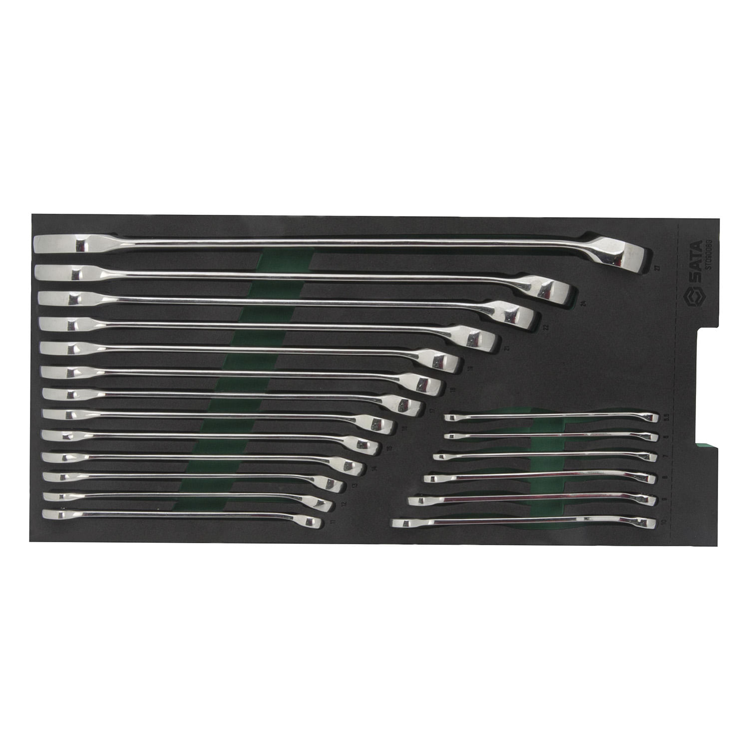 JOGO DE CHAVES COMBINADAS 5,5 A 27,0MM 19 PÇS C/ BERÇO EVA