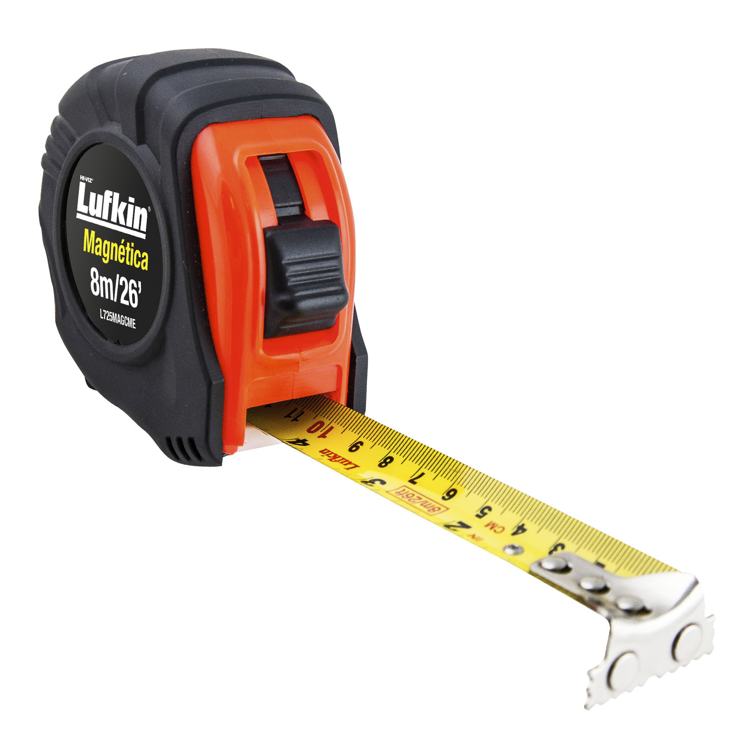 TRENA 8 METROS LARANJA / PRETO COM IMA- SERIE L 700
